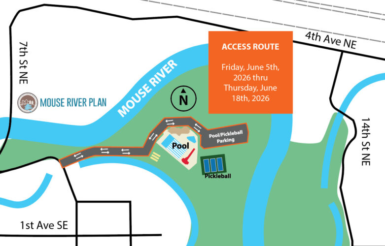 Traffic route to park pool, pickleball established | News, Sports, Jobs ...
